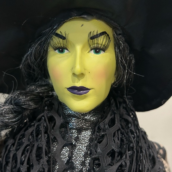 Rachel Zoe | Holiday | Halloween Rachel Zoe Witch Doll Elf Sitter Green ...